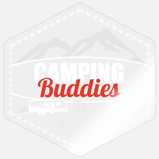 Camping Buddies Die Cut Stickers Paper Stickers, Labels & Tags etna.com.pe