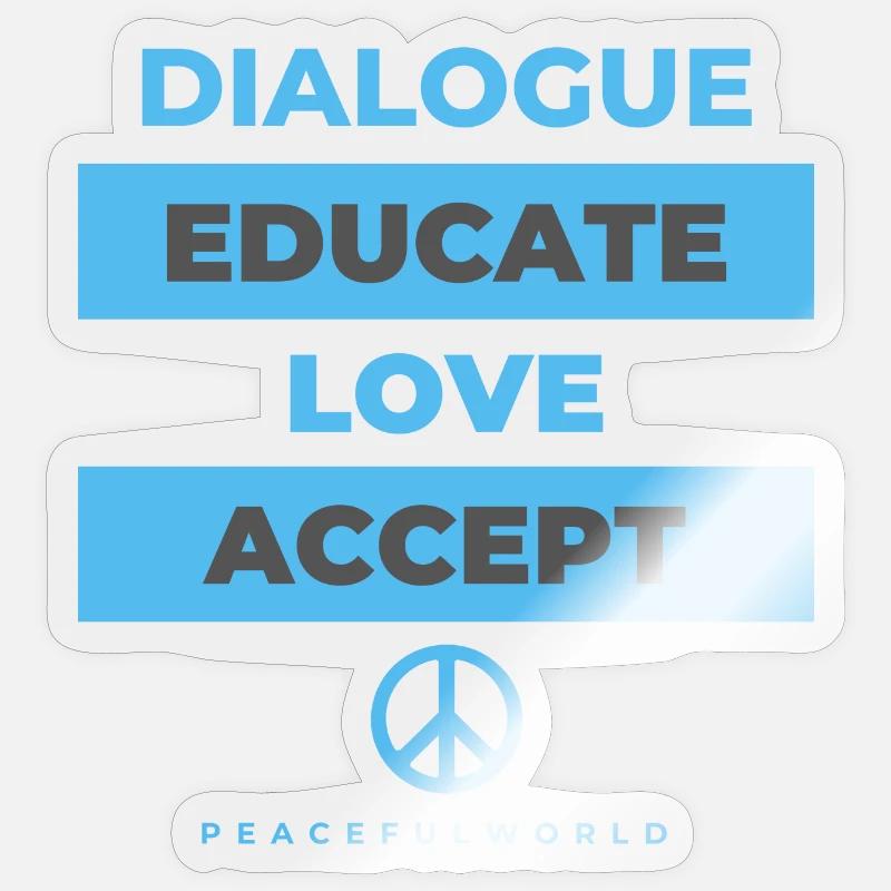 Dialogue Stickers | Unique Designs | Spreadshirt