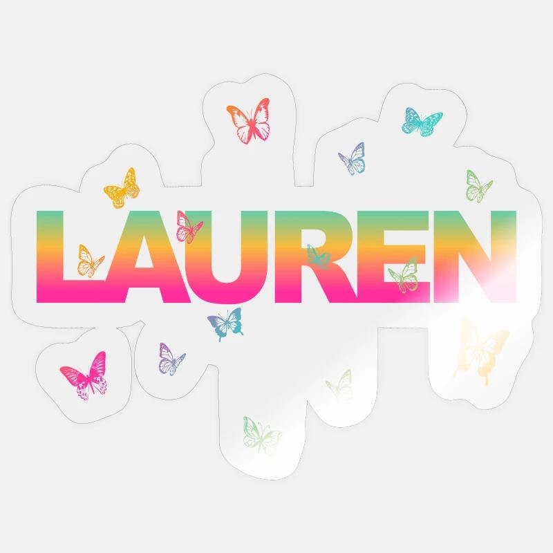 Lauren Stickers | Unique Designs | Spreadshirt