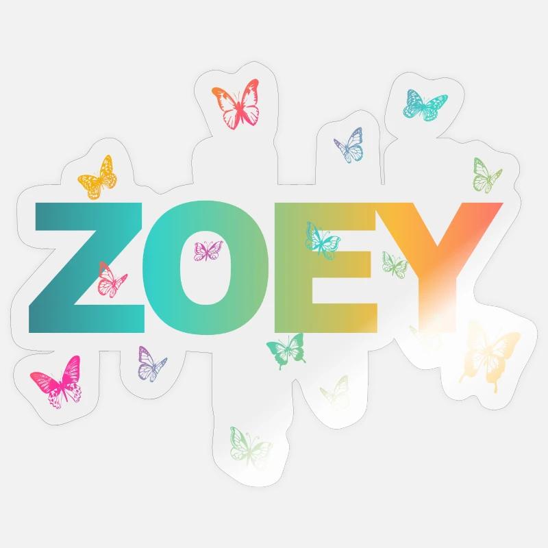 Zoey Stickers | Unique Designs | Spreadshirt