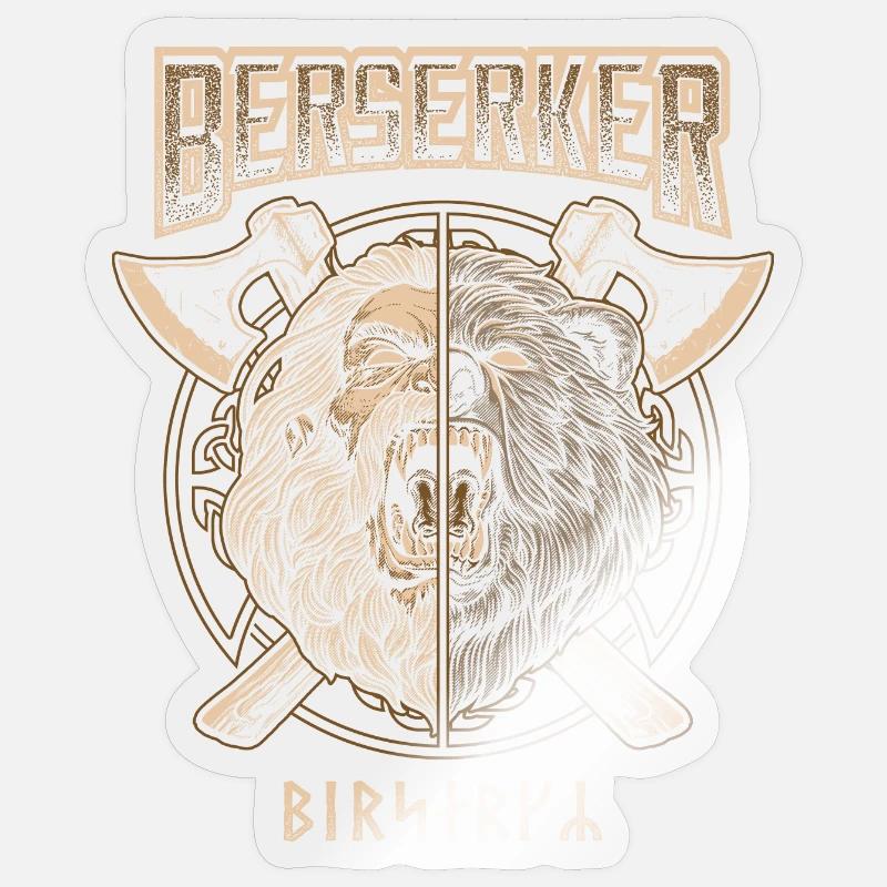 Berserker Stickers | Unique Designs | Spreadshirt