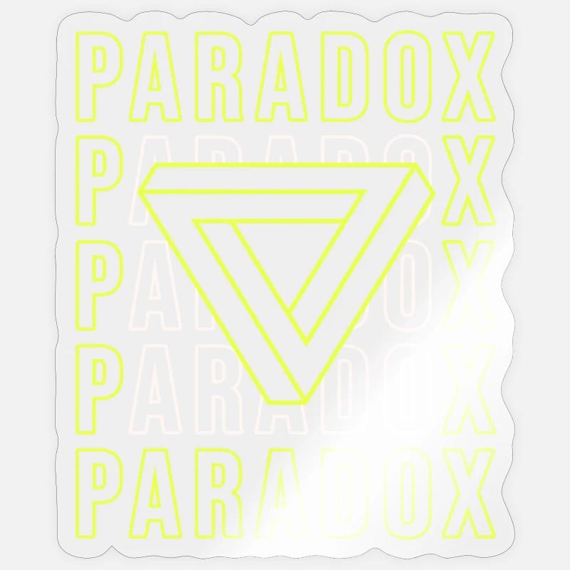 Paradox Stickers | Unique Designs | Spreadshirt