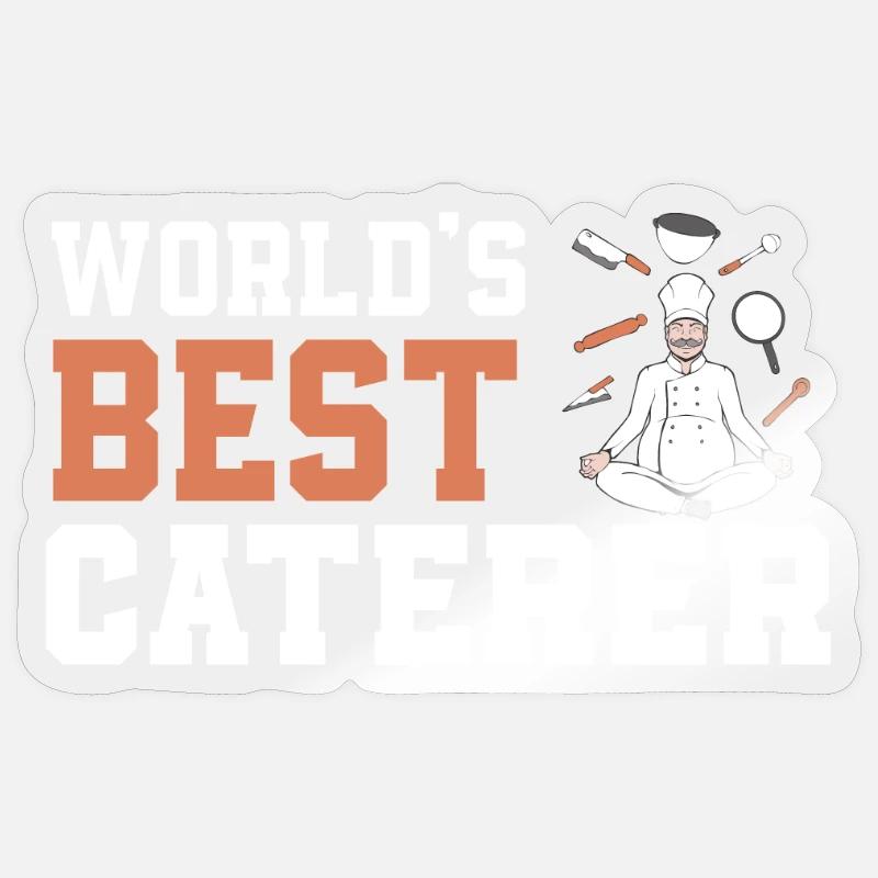 Caterer Stickers | Unique Designs | Spreadshirt