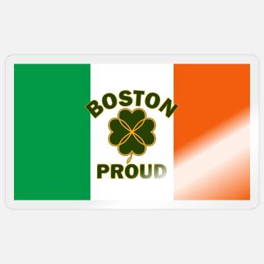 Boston-irish-flag Stickers | Unique Designs | Spreadshirt