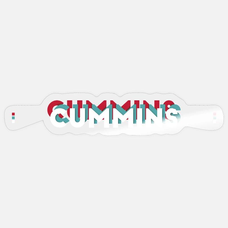 Cummins Stickers | Unique Designs | Spreadshirt