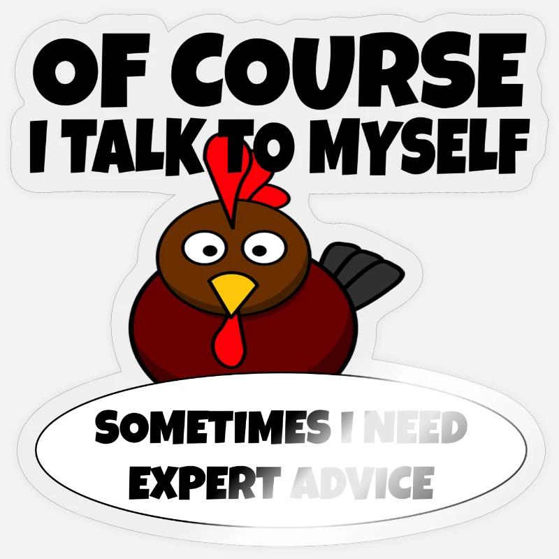 Self-insult Stickers | Unique Designs | Spreadshirt
