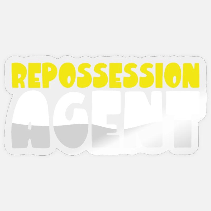 Repossessions Stickers | Unique Designs | Spreadshirt