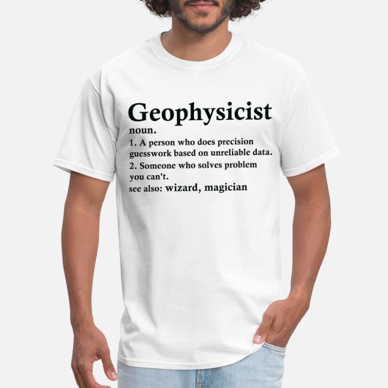 Geophysics T-Shirts | Unique Designs | Spreadshirt