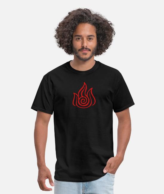 Fire Nation Symbol - VECTOR Men's T-Shirt | Spreadshirt