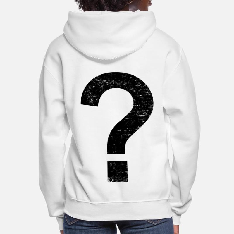 Question Mark Hoodies & Sweatshirts | Unique Designs | Spreadshirt