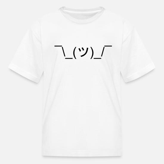 *Shrugs* (Shrug Emoticon Meme Face) Kids' T-Shirt | Spreadshirt
