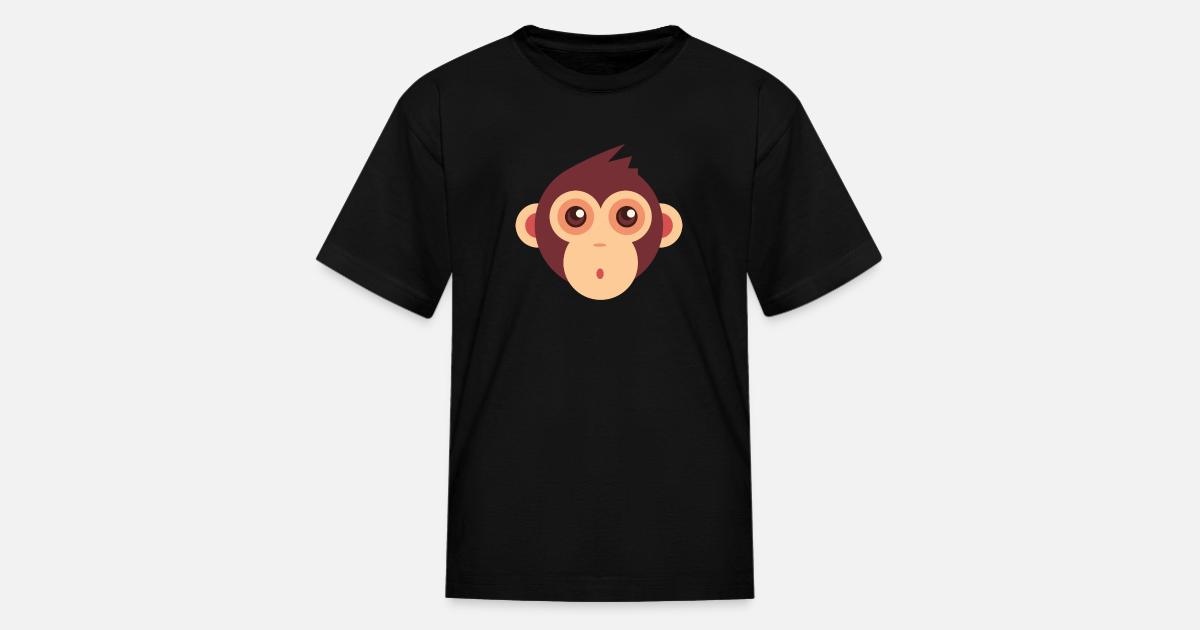 Cute Monkey Cartoon Face