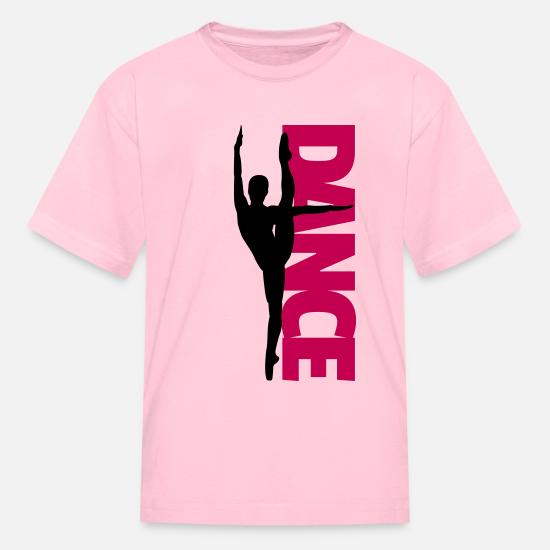 Dance Text Girl Kids' T-Shirt | Spreadshirt