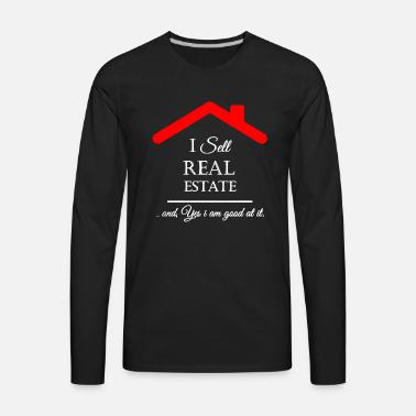 'Real Estate T Shirt' Unisex Baseball T-Shirt | Spreadshirt