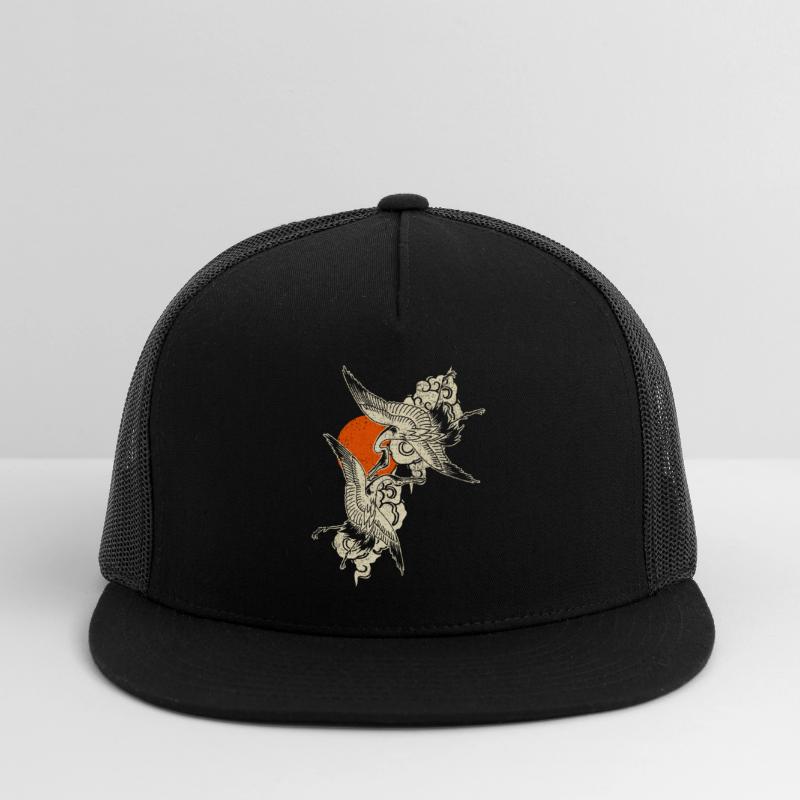 Crane-bird Caps & Hats | Unique Designs | Spreadshirt