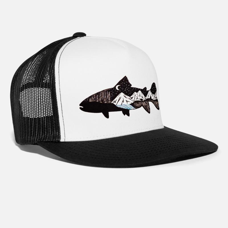 Trout Pond Caps & Hats | Unique Designs | Spreadshirt