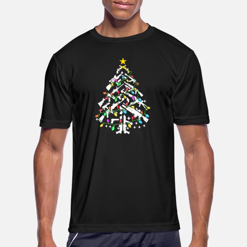 Guns-christmas-tree T-Shirts | Unique Designs | Spreadshirt