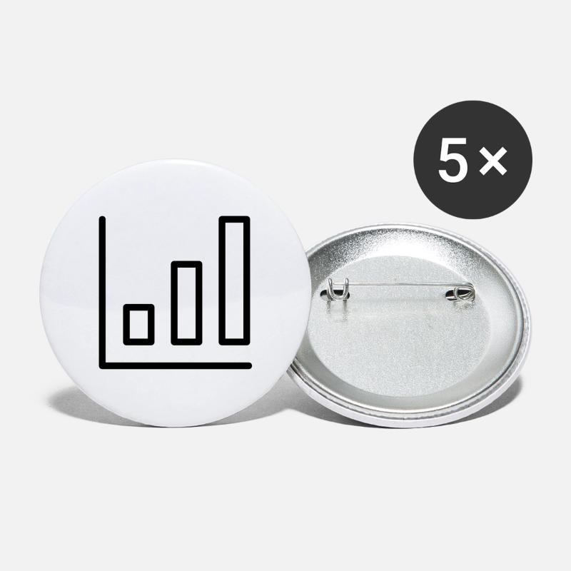 Graphs Buttons & Pins | Unique Designs | Spreadshirt