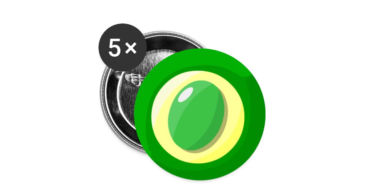 Buttons small 1 (5-pack) | OFFICIAL BFDI APPAREL
