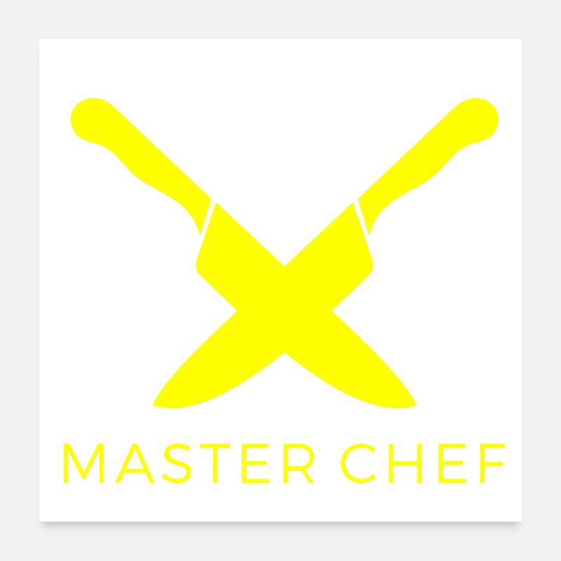 Master-chef Posters | Unique Designs | Spreadshirt