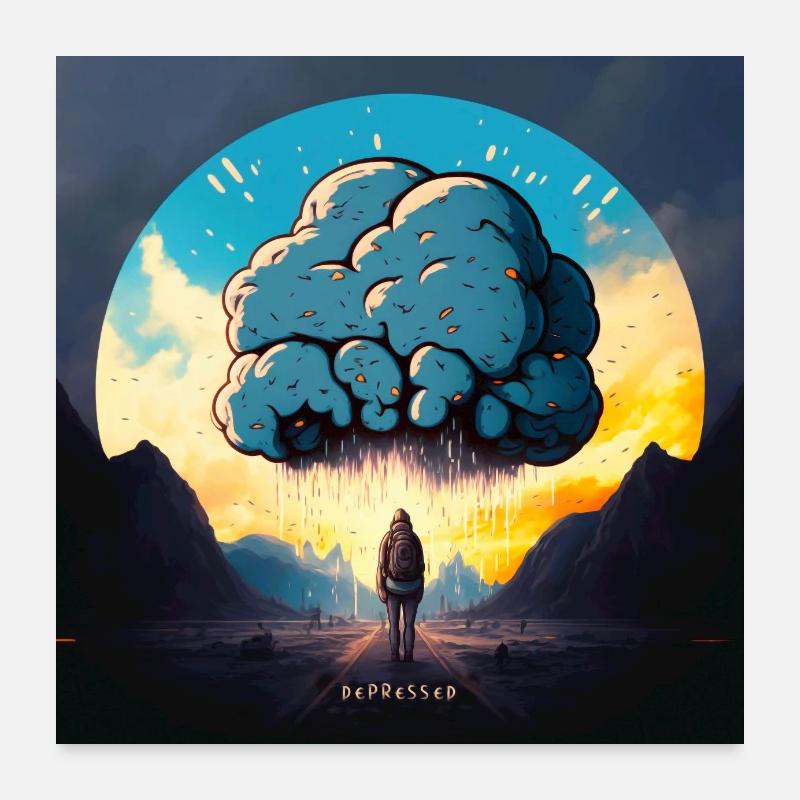 Depression Posters | Unique Designs | Spreadshirt
