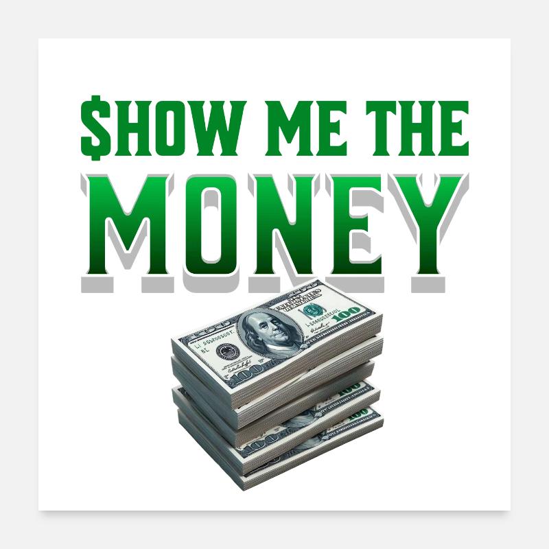 Cash Money Posters | Unique Designs | Spreadshirt