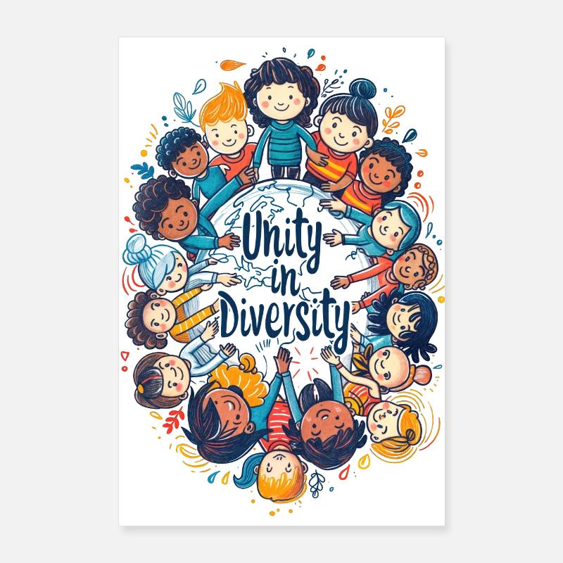 Unity In Diversity Poster "Unity In Diversity" Poster