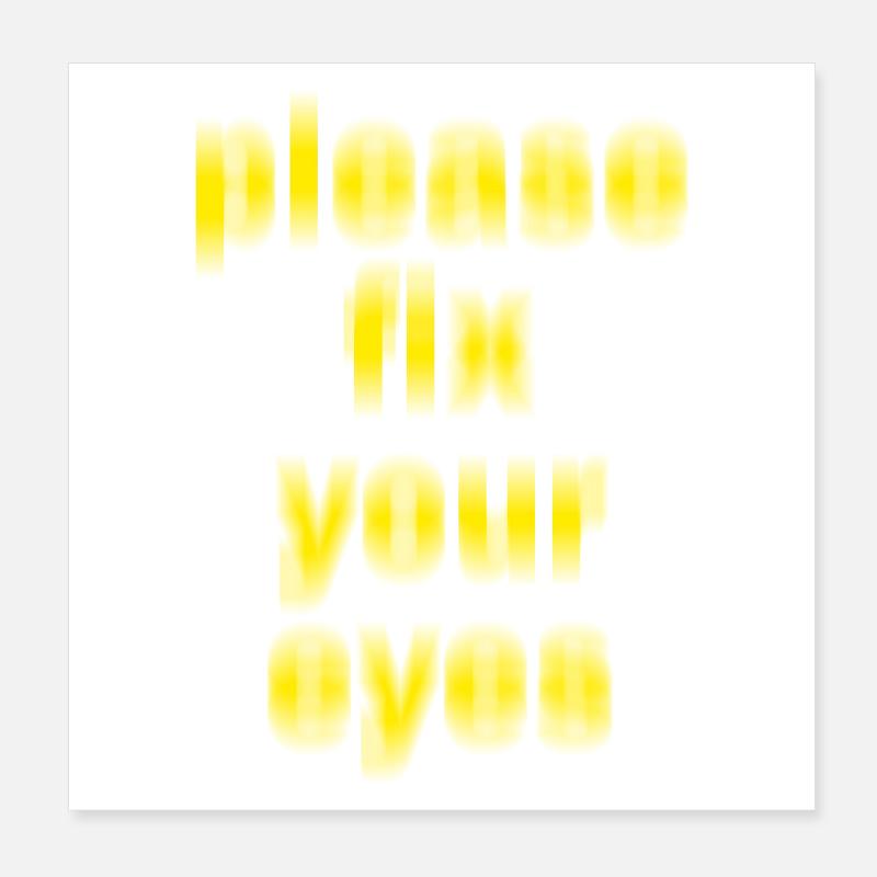 Blurry Posters | Unique Designs | Spreadshirt