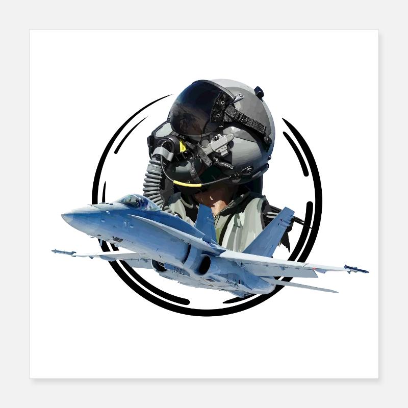 Pilot Posters | Unique Designs | Spreadshirt