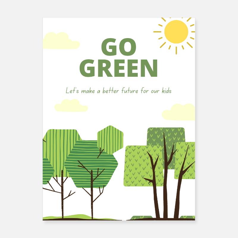Think Green Poster