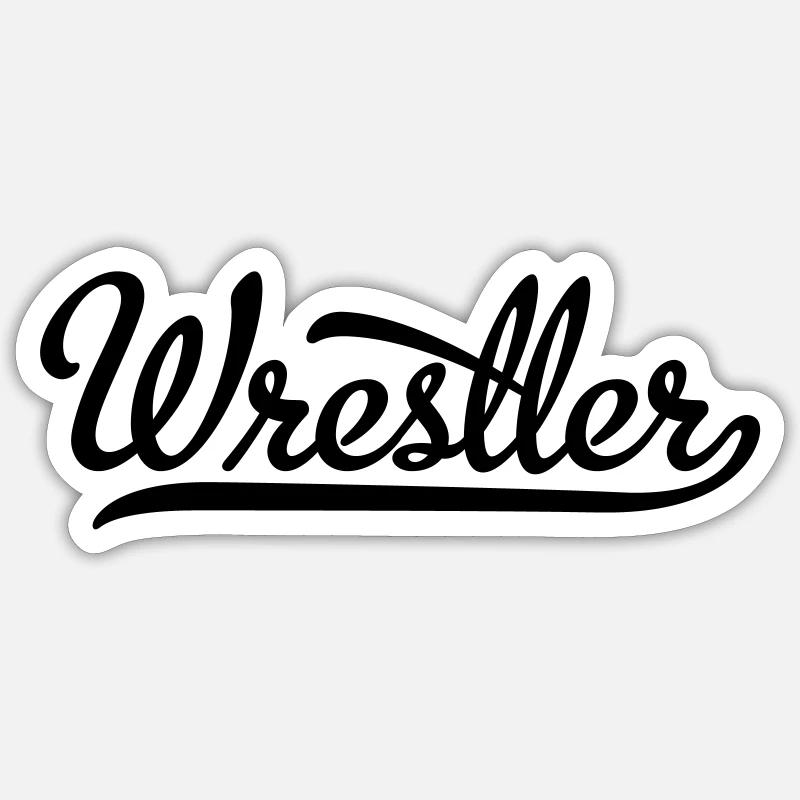 Wrestlers Stickers | Unique Designs | Spreadshirt