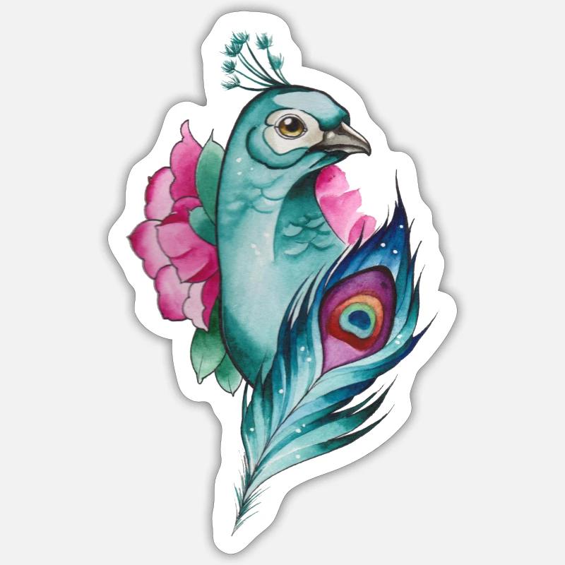 Pavo Stickers | Unique Designs | Spreadshirt