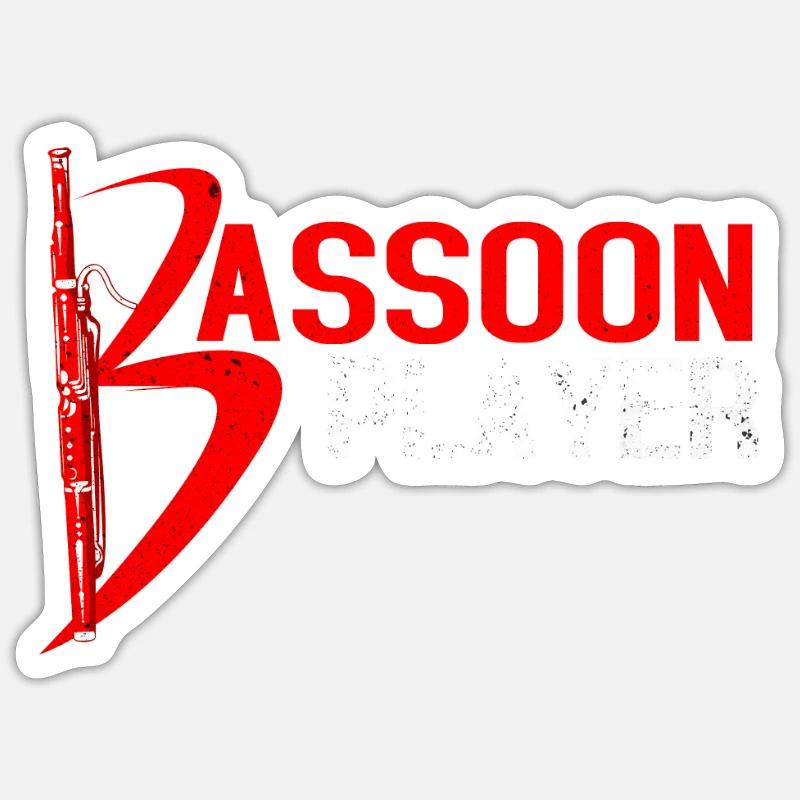 Bassoon Stickers | Unique Designs | Spreadshirt