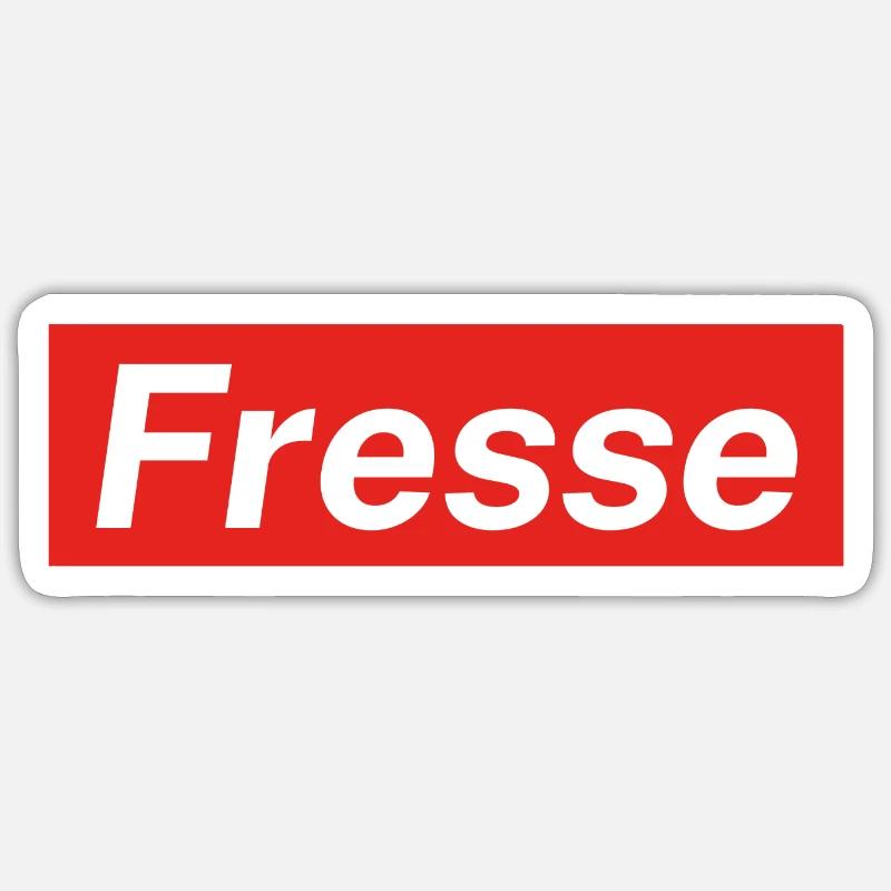 Fresse Stickers | Unique Designs | Spreadshirt