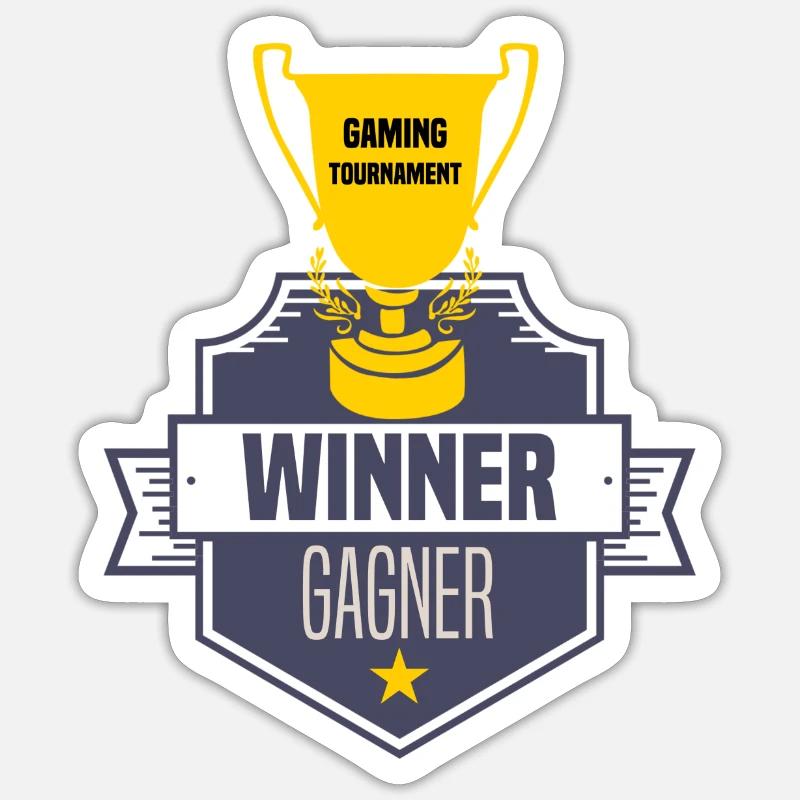 Gagner Stickers | Unique Designs | Spreadshirt