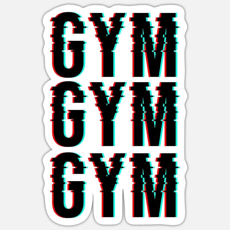 Gyms Stickers | Unique Designs | Spreadshirt