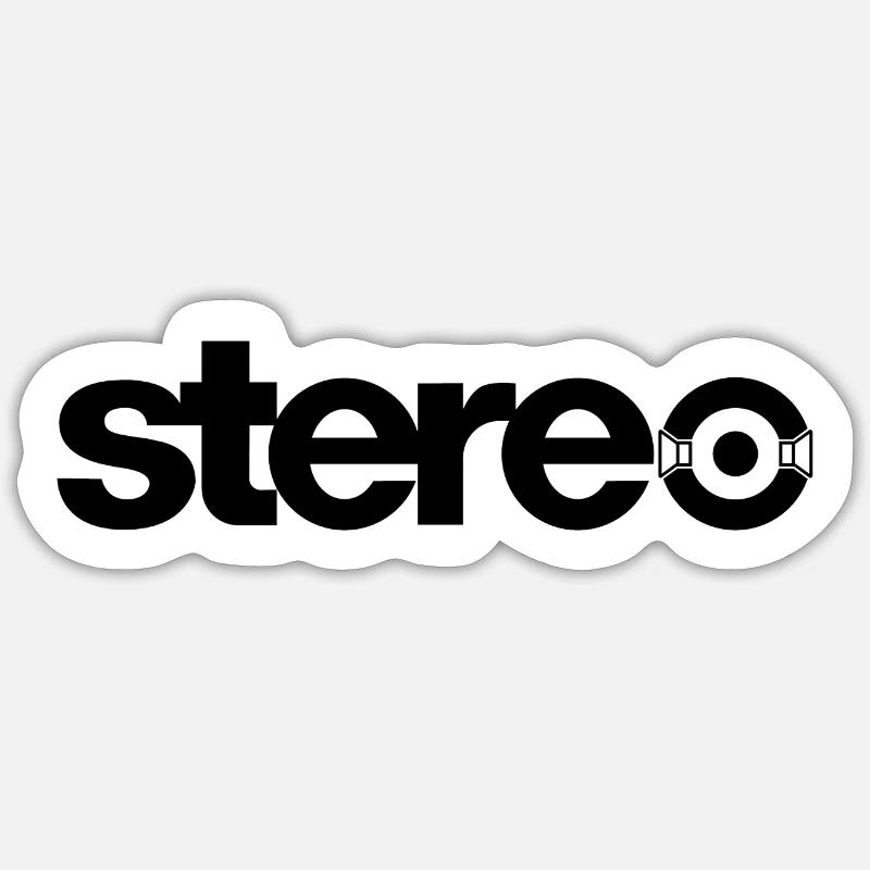 Stereo Stickers | Unique Designs | Spreadshirt