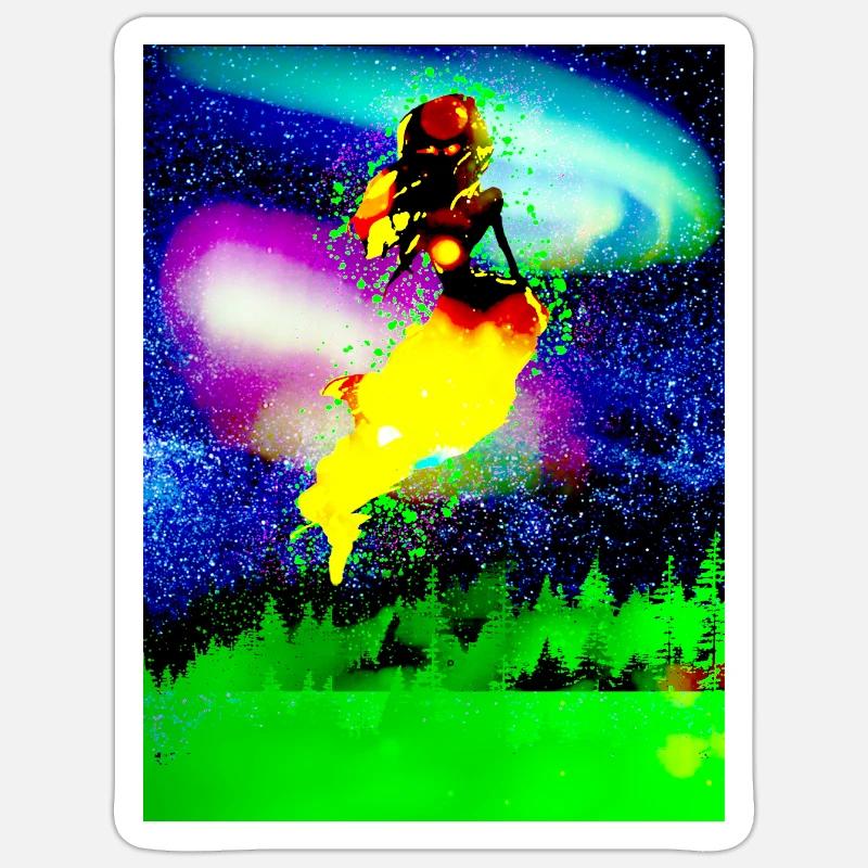 Night Of The Witches Stickers | Unique Designs | Spreadshirt