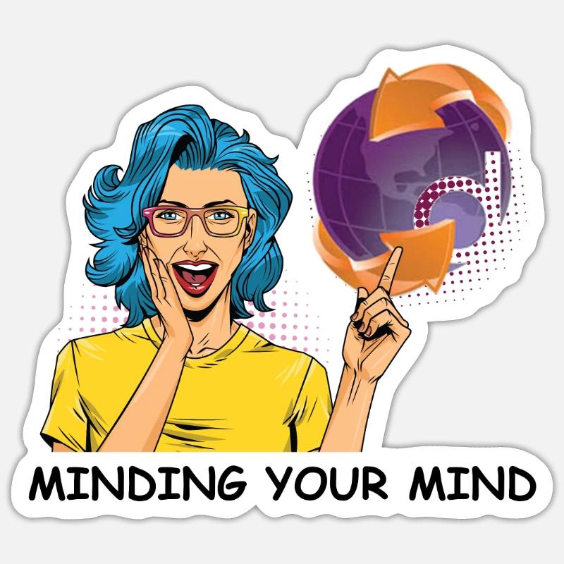Minde Stickers | Unique Designs | Spreadshirt