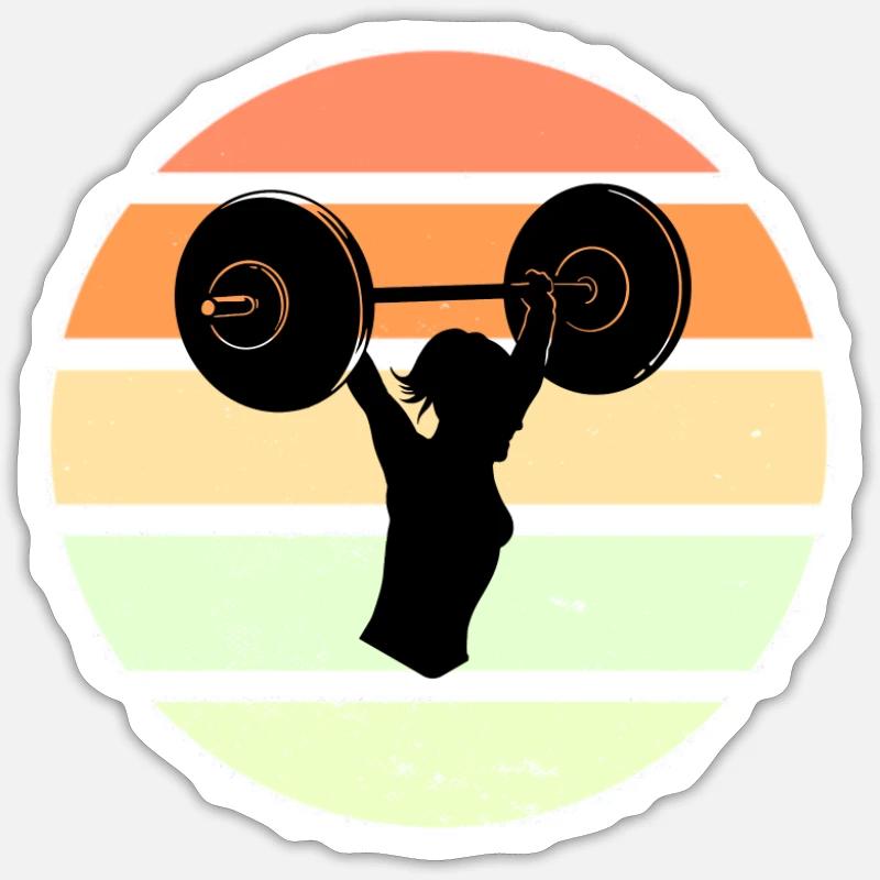 Fintess Stickers | Unique Designs | Spreadshirt