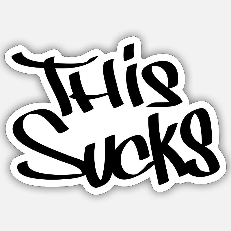 Sucked Stickers | Unique Designs | Spreadshirt