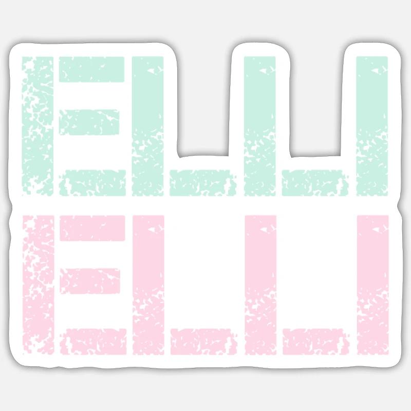 Ellis Stickers | Unique Designs | Spreadshirt