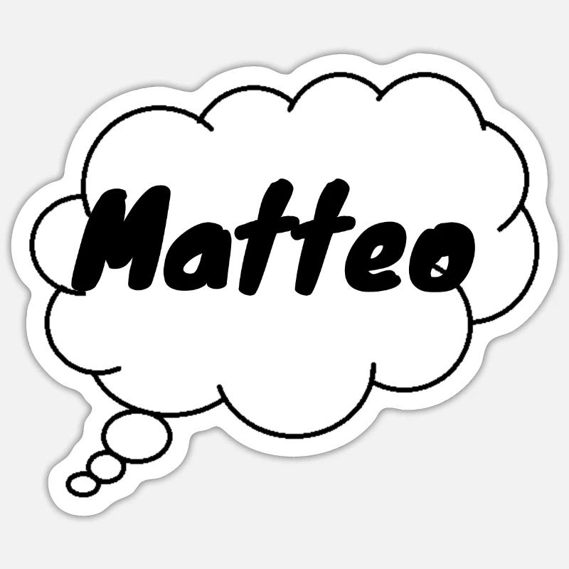 Matteo Stickers | Unique Designs | Spreadshirt