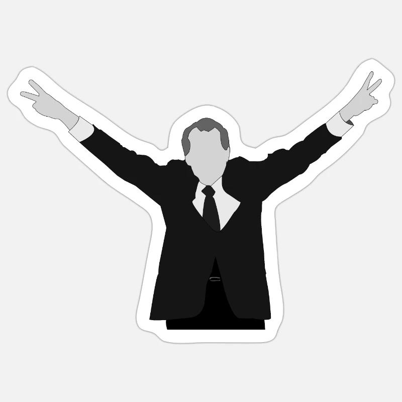 Richard-nixon Stickers | Unique Designs | Spreadshirt