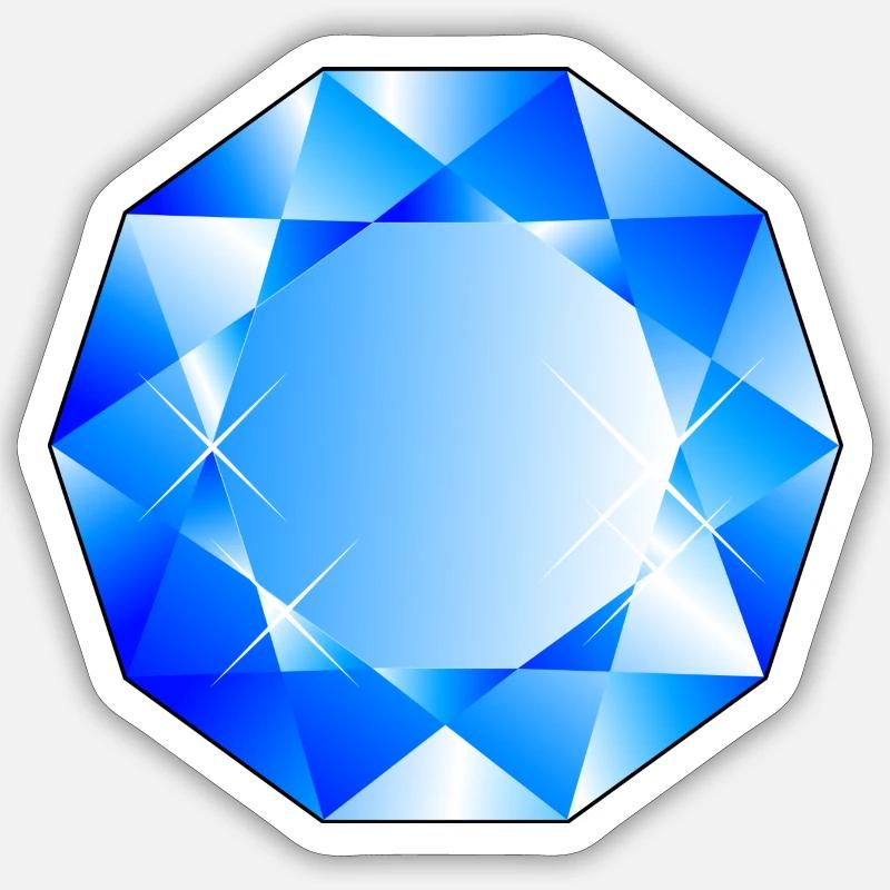 Sapphire Stickers | Unique Designs | Spreadshirt