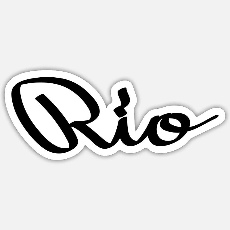 Rios Stickers | Unique Designs | Spreadshirt
