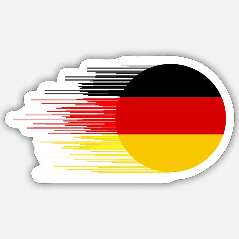 German Flag Stickers | Unique Designs | Spreadshirt