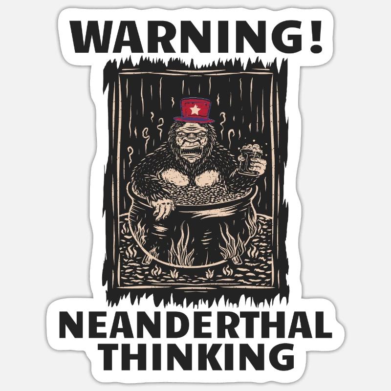 Neanderthals Stickers | Unique Designs | Spreadshirt