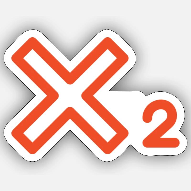 X2 Stickers | Unique Designs | Spreadshirt