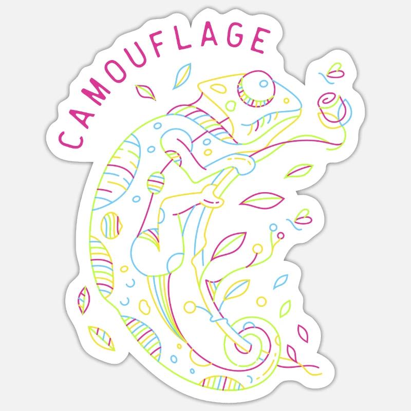 Camouflage Stickers | Unique Designs | Spreadshirt